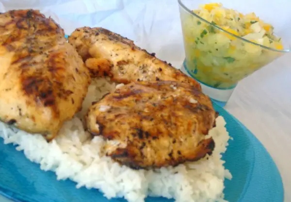 Grilled Chicken Rice